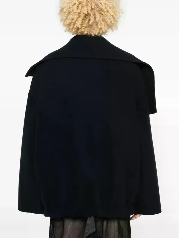 Fabiana Filippi Boiled Wool Bomber Jacket