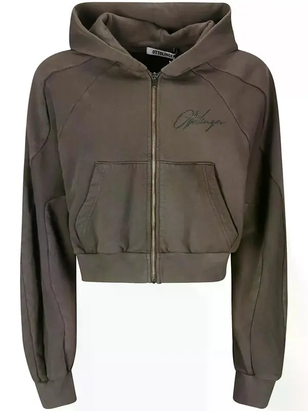 Ottolinger Multiline Logo Zip Hoodie
