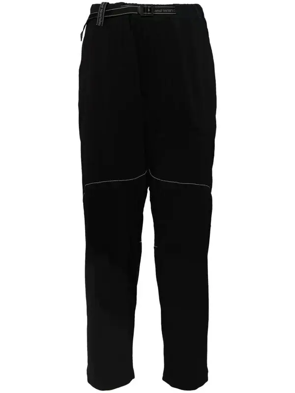 AND WANDER Padded Tapered Trousers