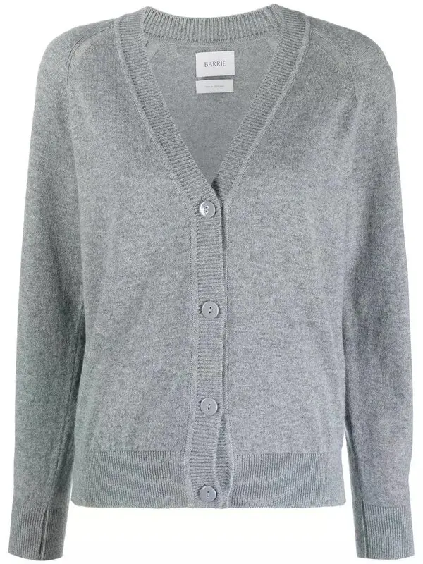 BARRIE V-neck Cashmere Cardigan
