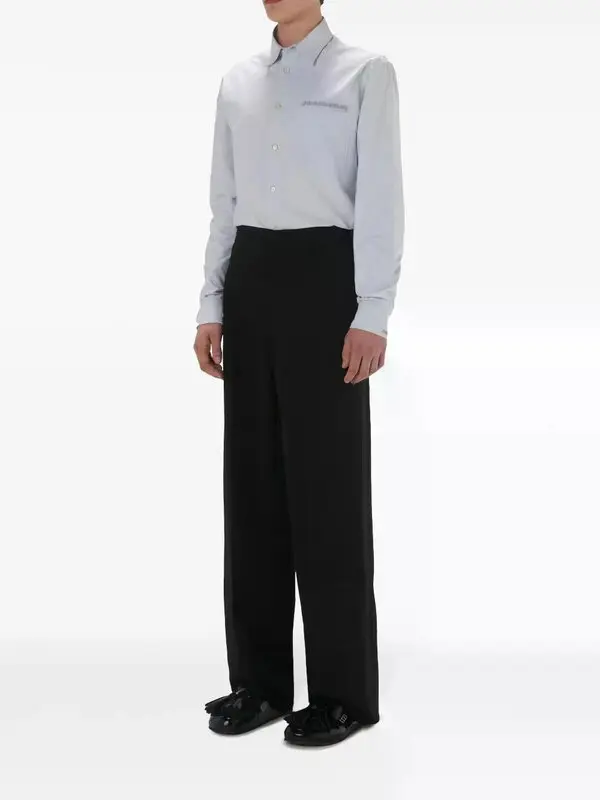 JW Anderson Mid-rise Straight-leg Wool Trousers