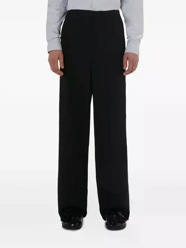JW Anderson Mid-rise Straight-leg Wool Trousers