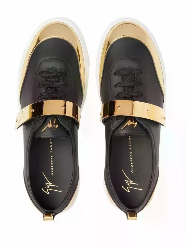 GIUSEPPE ZANOTTI Zenas Low-top Sneakers - Black