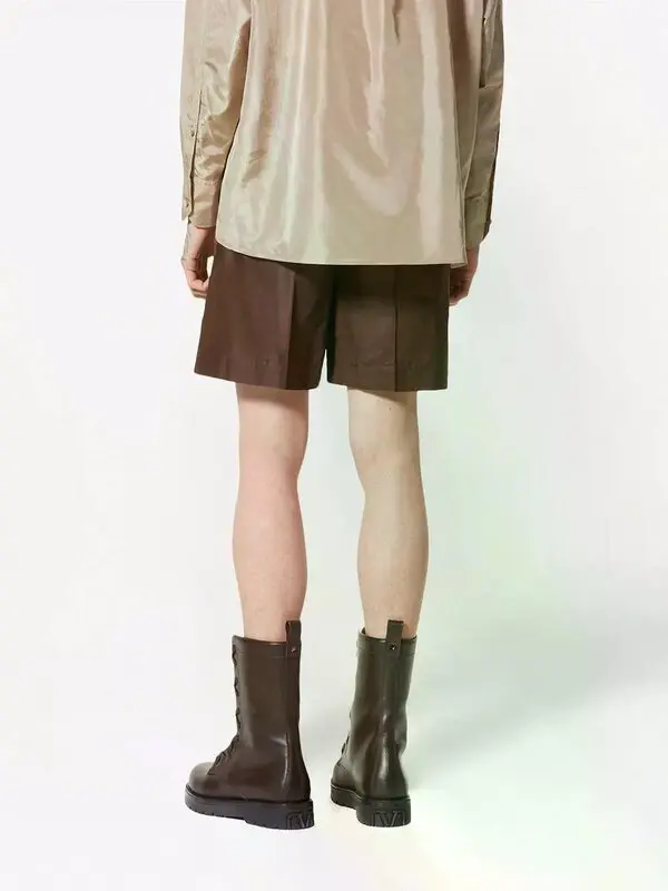 Valentino Garavani Tailored Pressed-crease Shorts