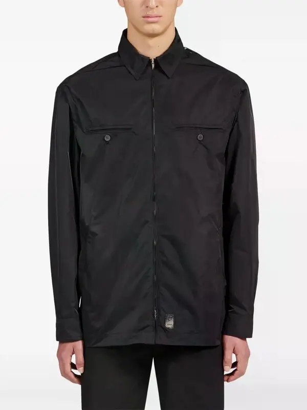 FERRAGAMO Gancini-plaque Hooded Jacket