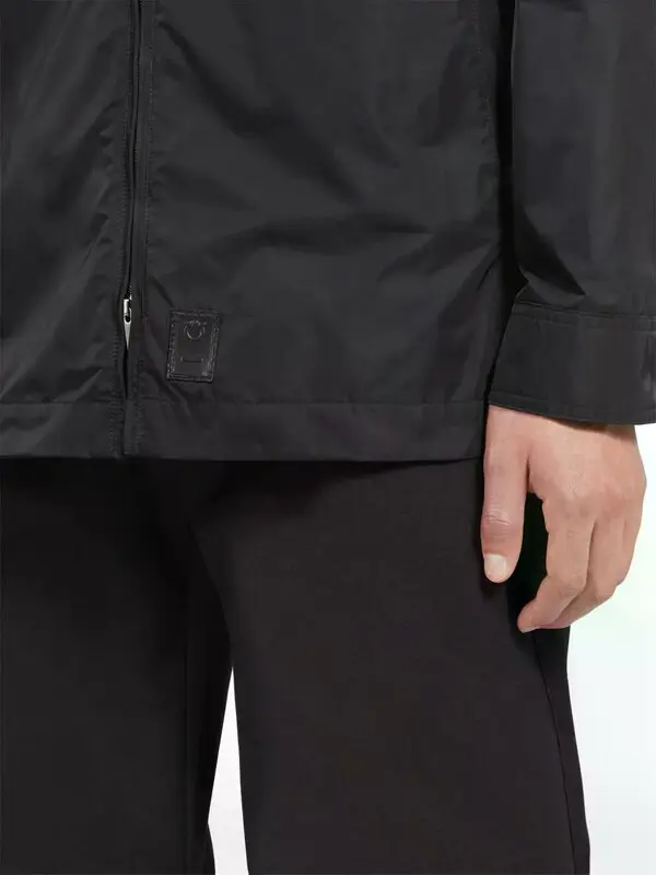 FERRAGAMO Gancini-plaque Hooded Jacket
