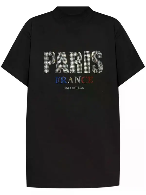 Balenciaga Logo-studded T-shirt