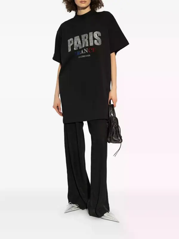 Balenciaga Logo-studded T-shirt
