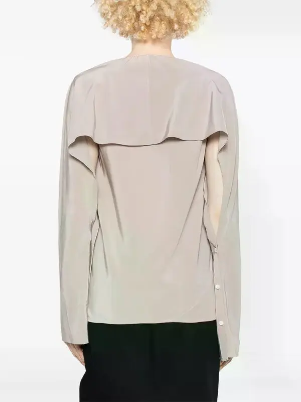 Helmut Lang Scarf Blouse