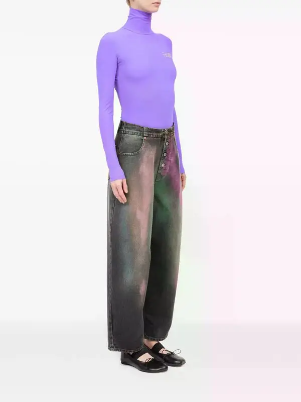 MAISON MARGIELA Bleached-effect Straight-leg Jeans