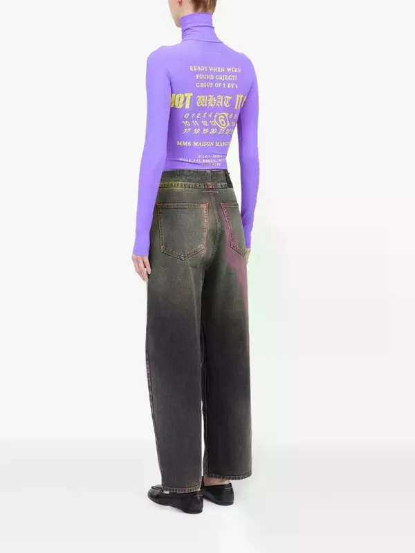 MAISON MARGIELA Bleached-effect Straight-leg Jeans