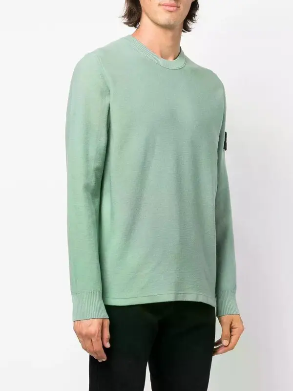 Stone Island Compass Patch Crew-neck Sweater
