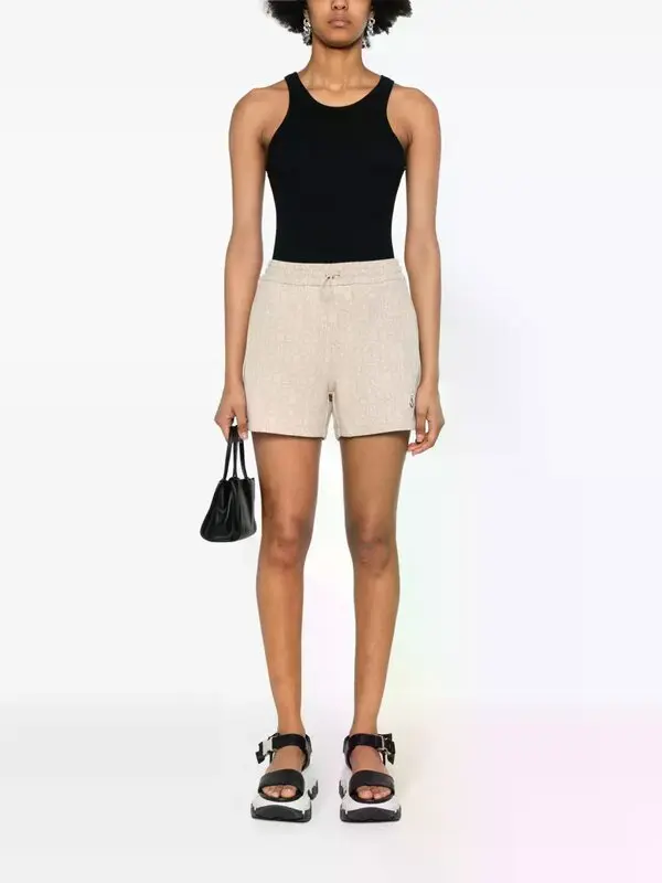 Moncler Monogram Jacquard Shorts