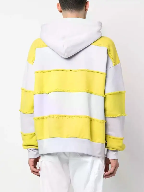 BOTTER Striped Drawstring Hoodie - Purple