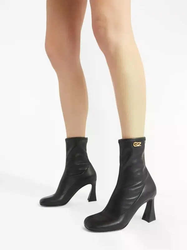 GIUSEPPE ZANOTTI 85mm Alethaa Ankle Boots - Black