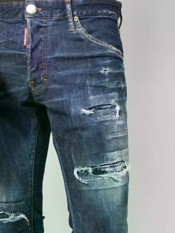 Dsquared2 Distressed-finish Denim Jeans