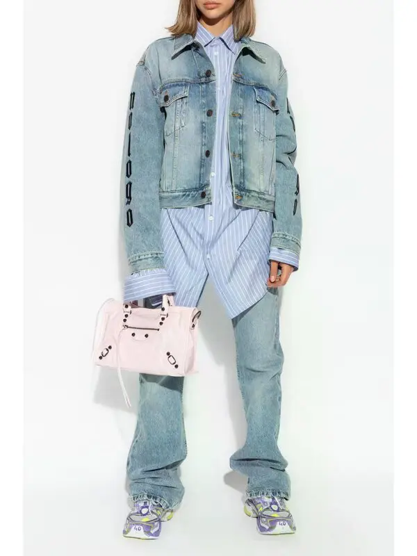 Balenciaga Washed Denim Jacket