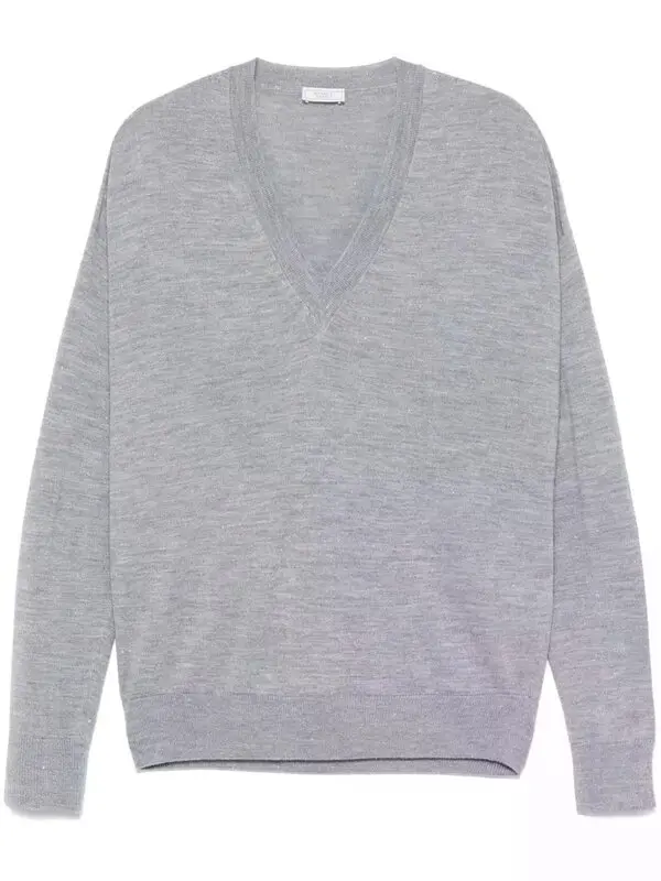 Peserico Lurex-detail Virgin Wool-blend Sweater
