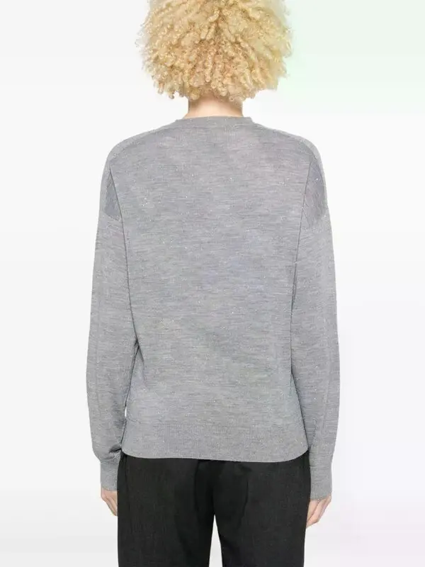 Peserico Lurex-detail Virgin Wool-blend Sweater