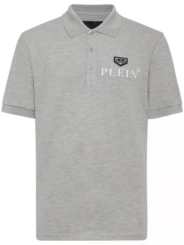 Philipp Plein Iconic Polo Shirt - Grey