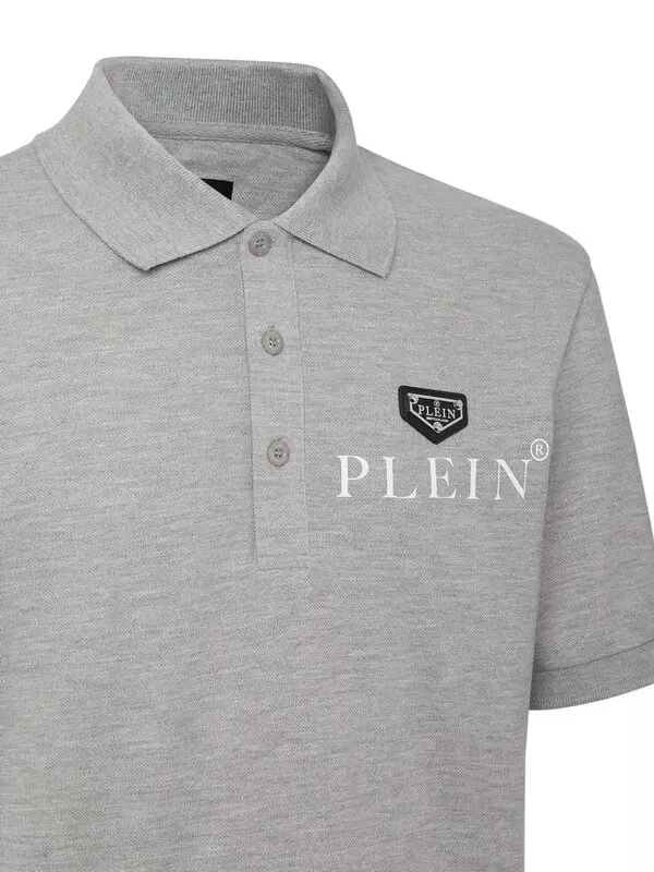 Philipp Plein Iconic Polo Shirt - Grey