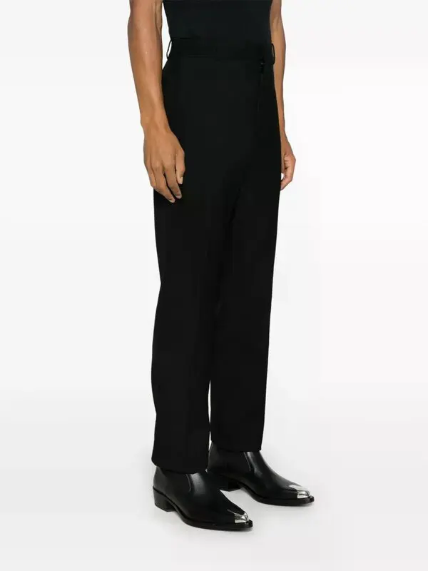 Saint Laurent Gabardine Wool Trousers