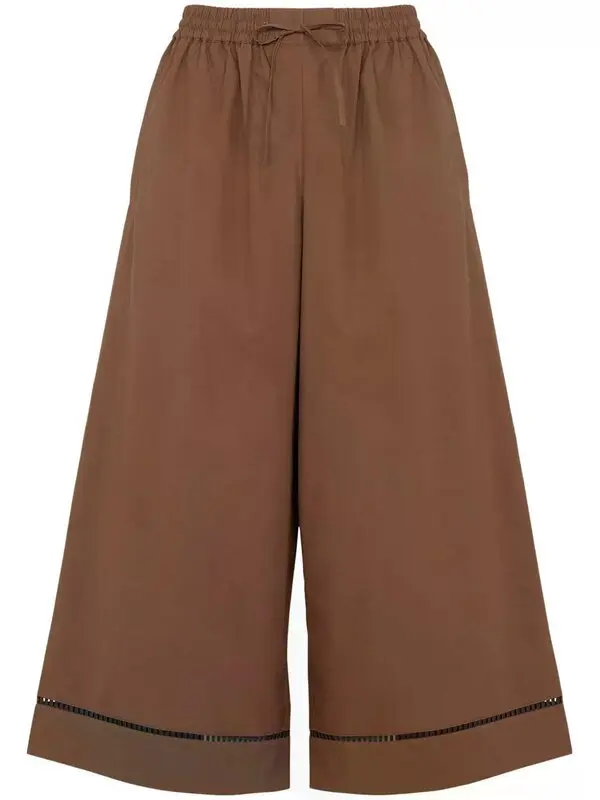 YVES SALOMON Cropped Trousers