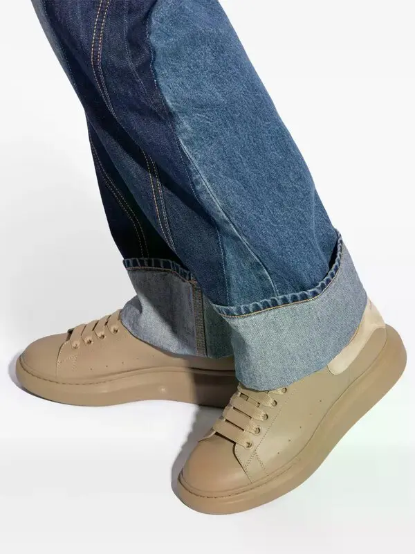 Alexander McQueen Oversized Leather Sneakers