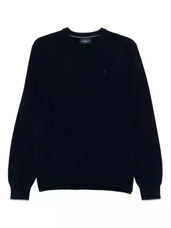 HACKETT Wool Sweater - Blue