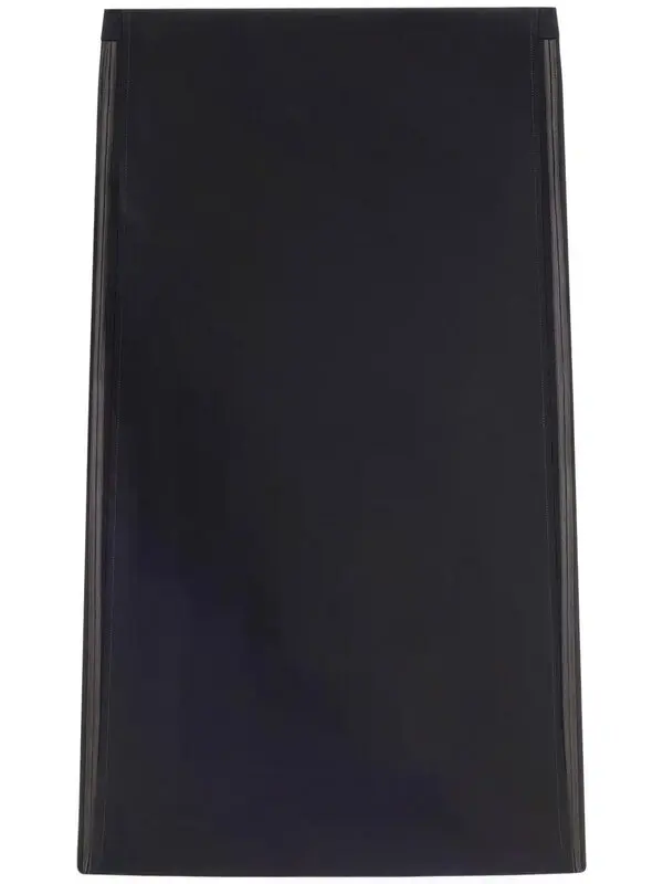 COURREGES Illusion Draped Midi Skirt