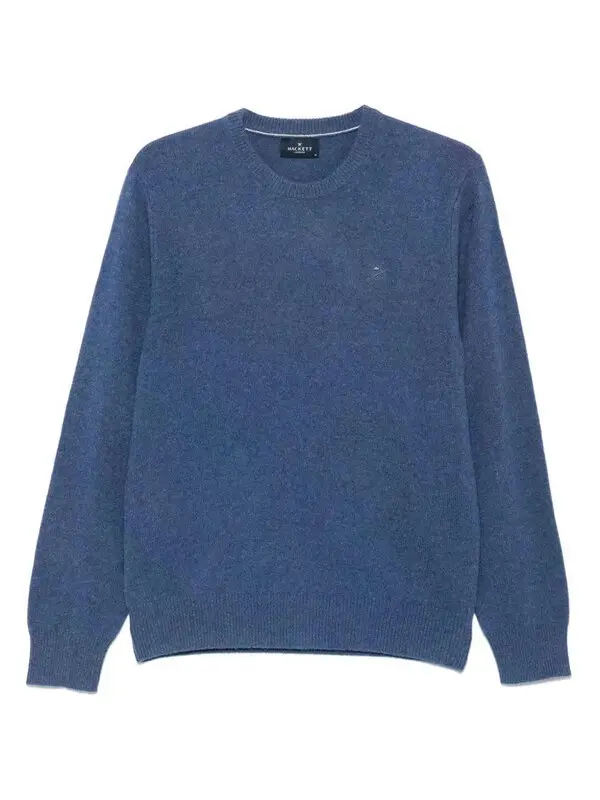 HACKETT Wool Sweater - Blue