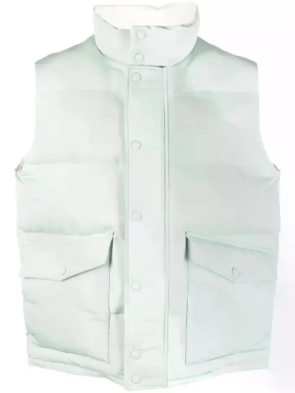 Alexander McQueen Logo-print Gilet - Green