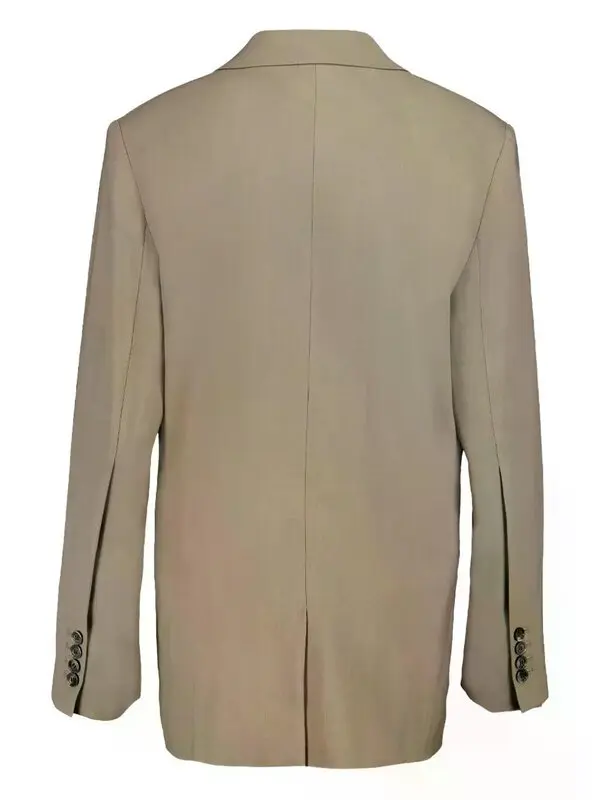 AMI Paris Single-breasted Twill Blazer
