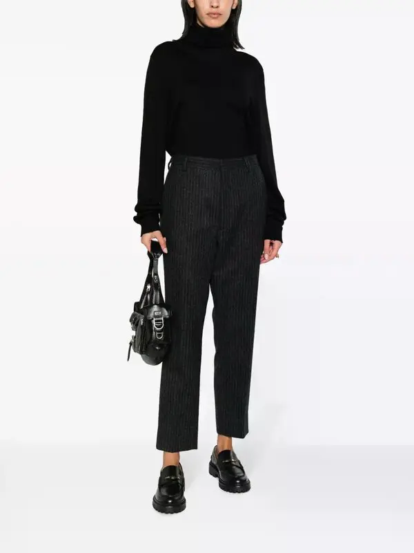 Zadig&Voltaire Fine-ribbed Raw-cut Jumper