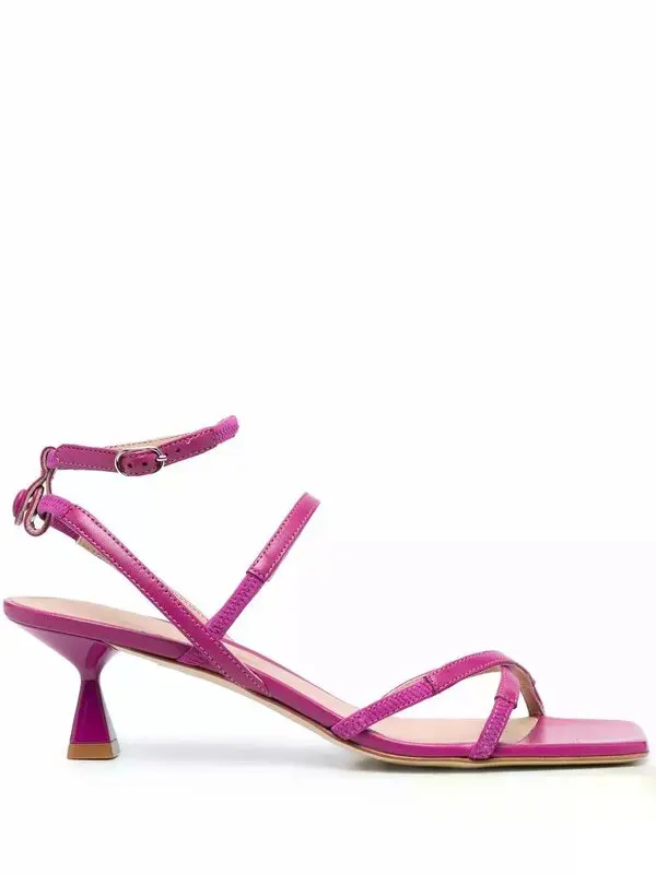 SCAROSSO Sally Leather Sandals