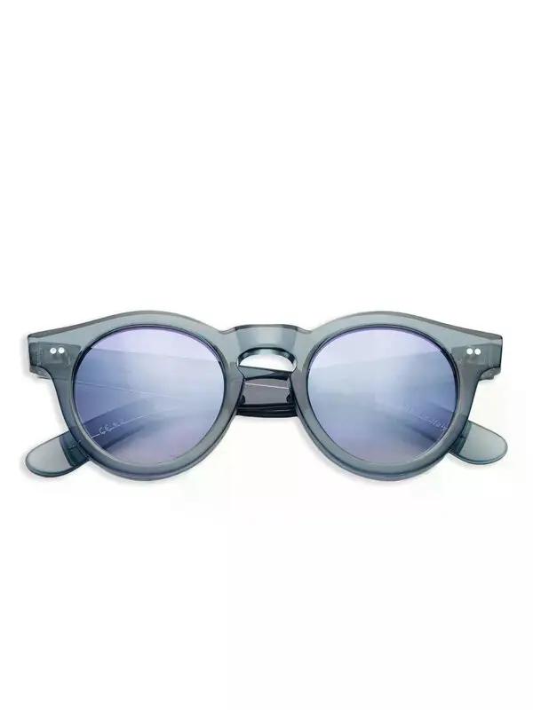 Kàdor Mondo Round-frame Sunglasses - Blue