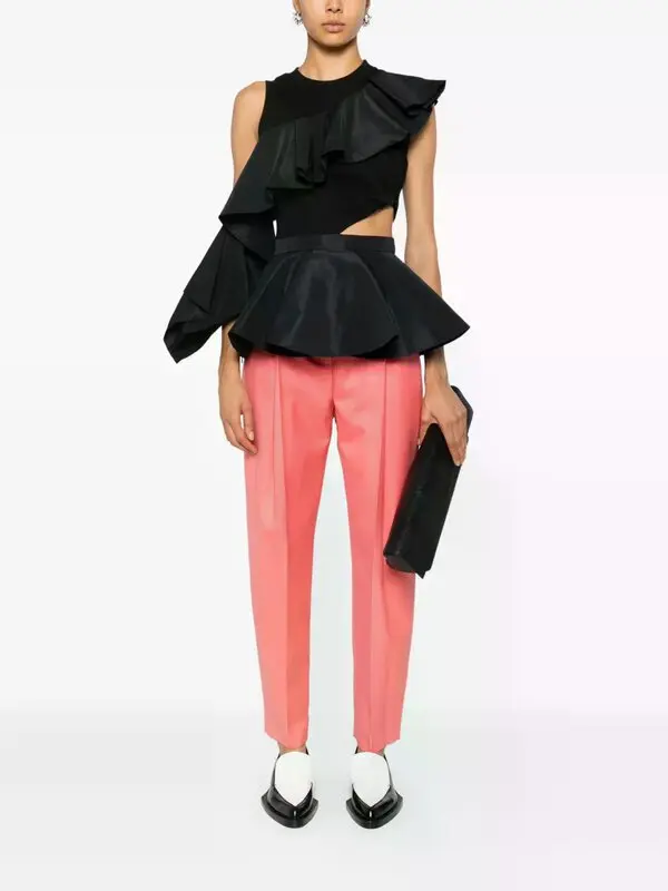 Alexander McQueen Pleat-detail Trousers