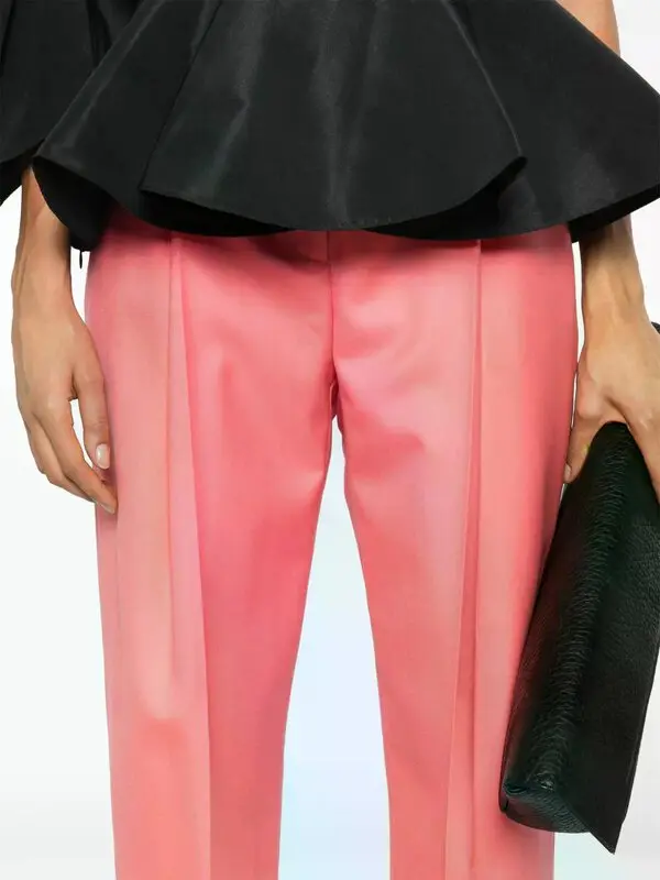 Alexander McQueen Pleat-detail Trousers