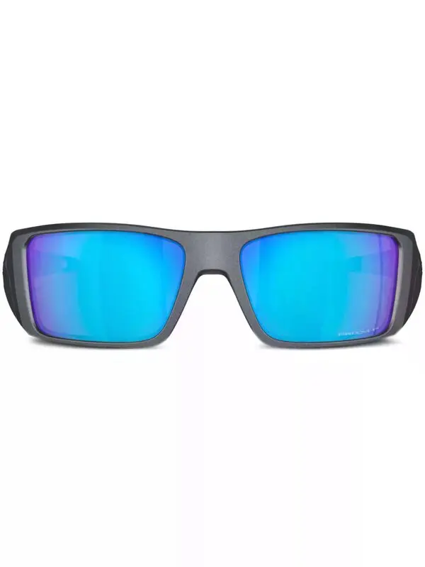 Oakley Heliostat Square-frame Sunglasses - Grey