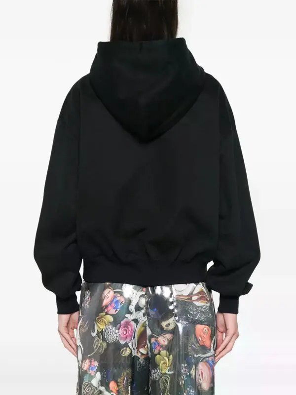 Y3 Adidas Logo-print Hoodie