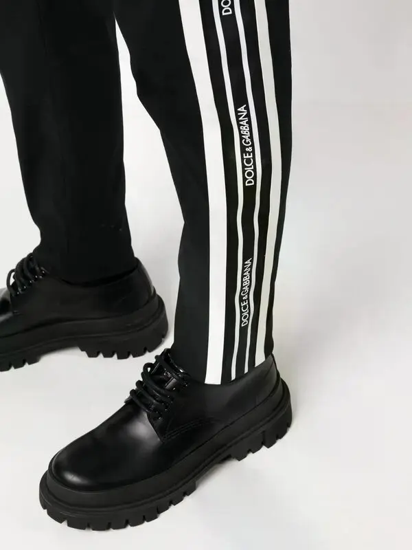 Dolce & Gabbana Tailored Trousers With Side Stripe Detail