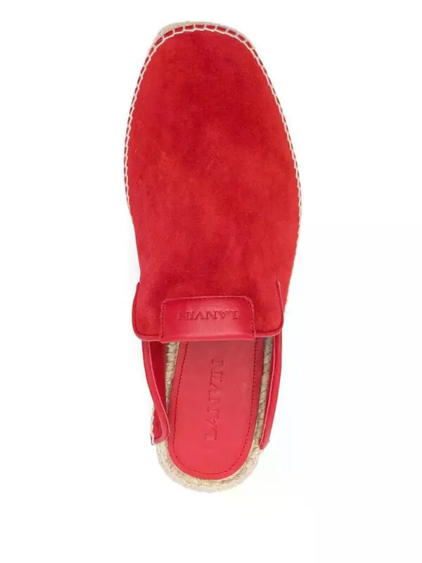LANVIN Suede Espadrilles - Red