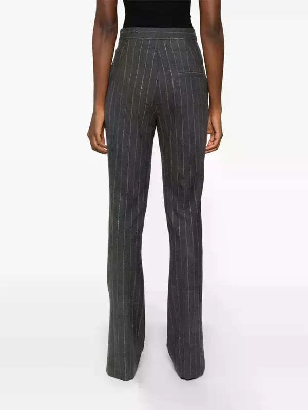 GENNY Pinstripe Wool Trousers