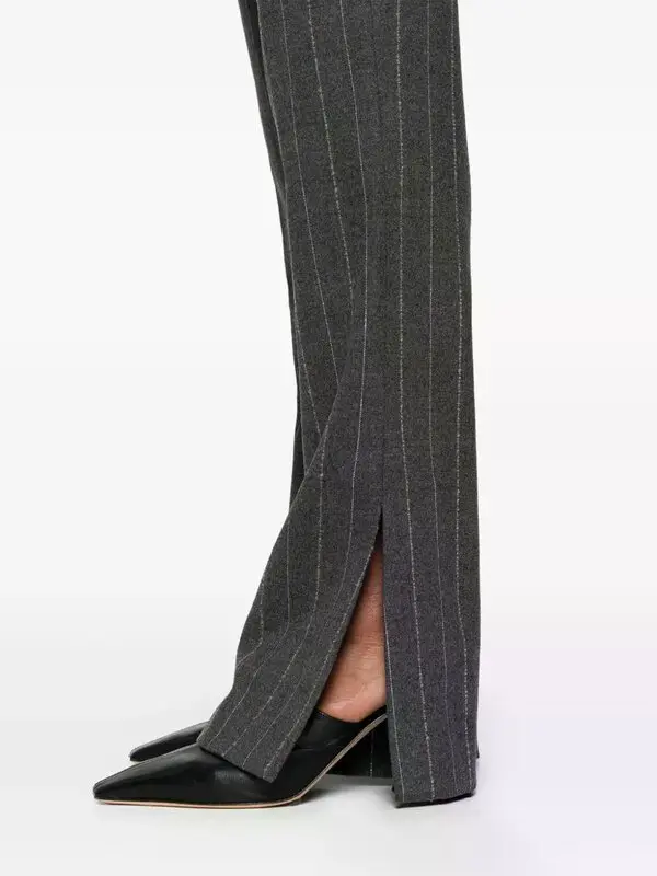 GENNY Pinstripe Wool Trousers