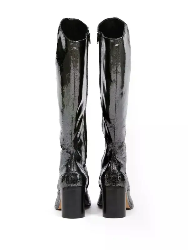 MAISON MARGIELA Tabi Leather Knee Boots