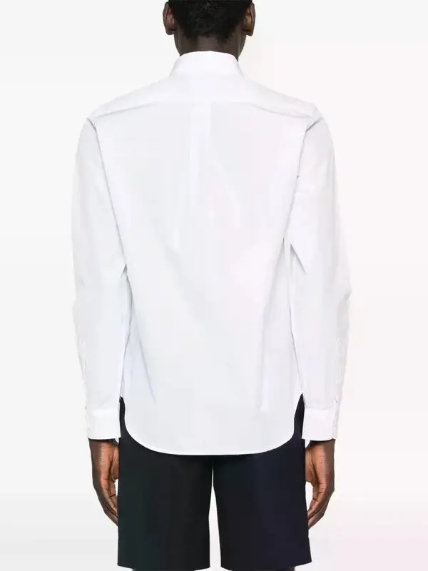 Maison Kitsuné Fox-motif Cotton Shirt