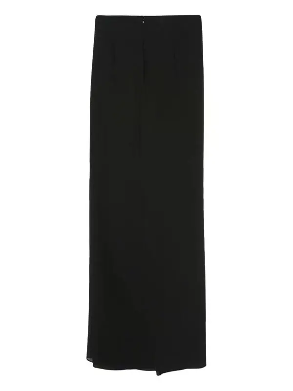 Andamane Draped High-waisted Skirt