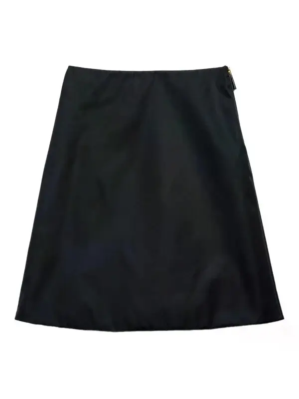 Prada Logo-triangle Skirt