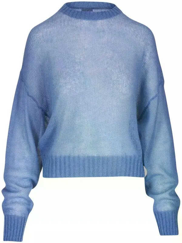 Brunello Cucinelli Drop-shoulder Jumper - Blue