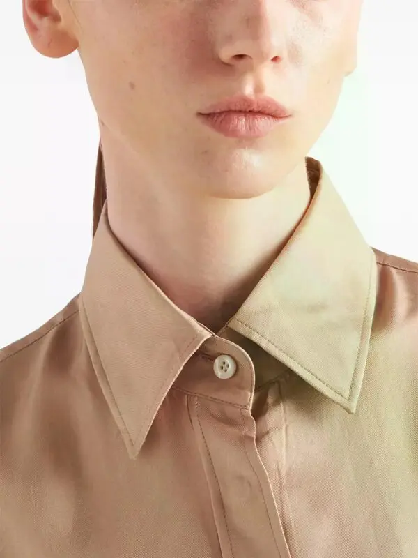 Prada Gradient Silk Shirt